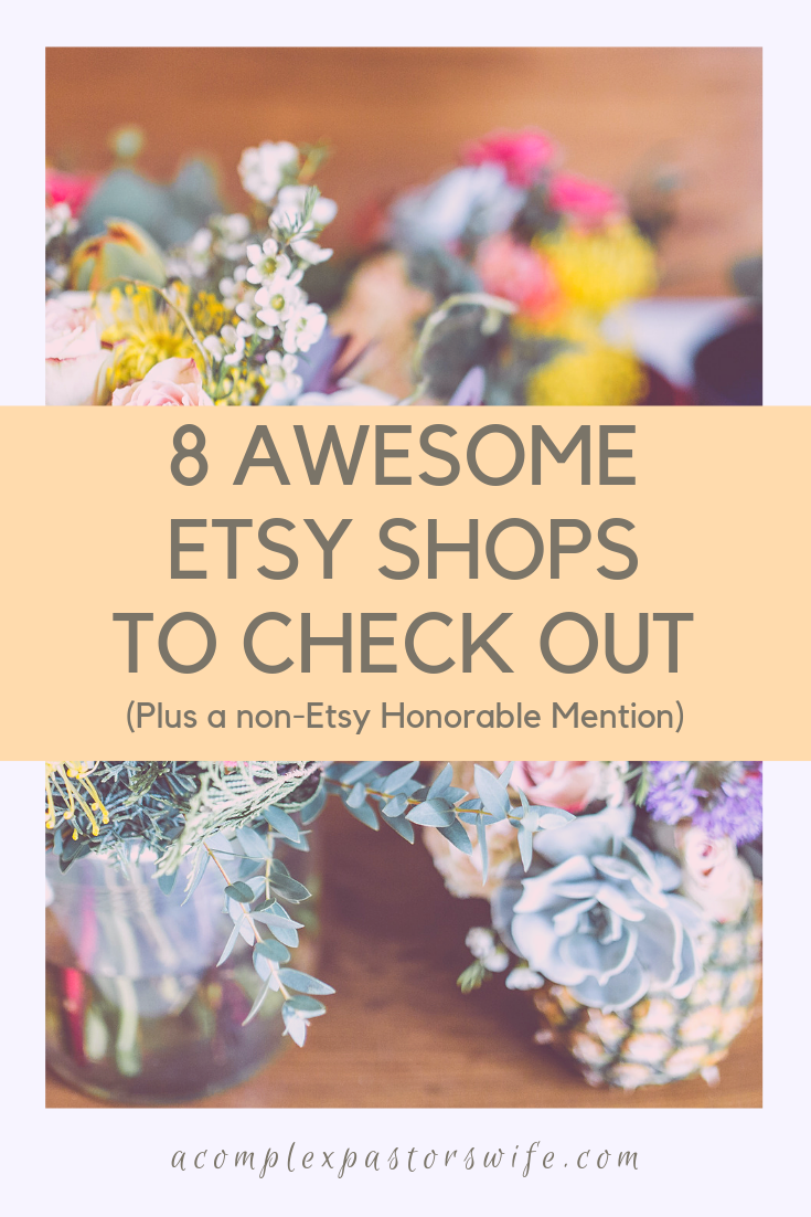 8 Of My Favorite Etsy Shops Plus An Honorable Mention Grace